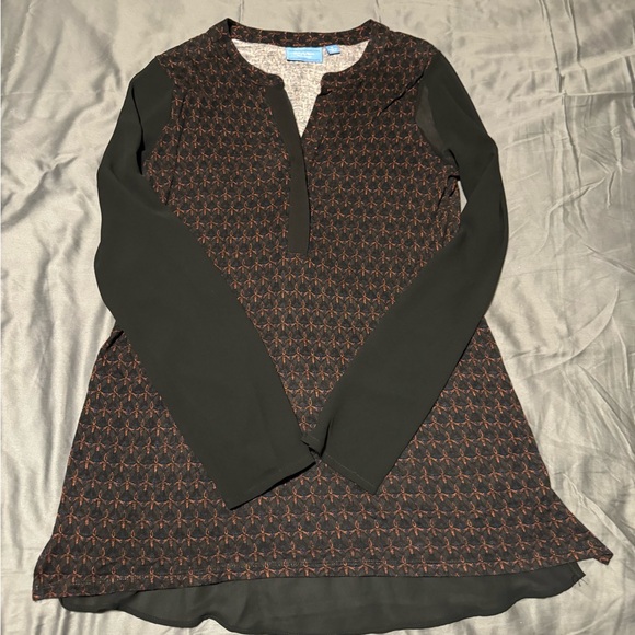 Simply Vera Vera Wang | Tops | Simply Vera Vera Wang Black And Brown ...